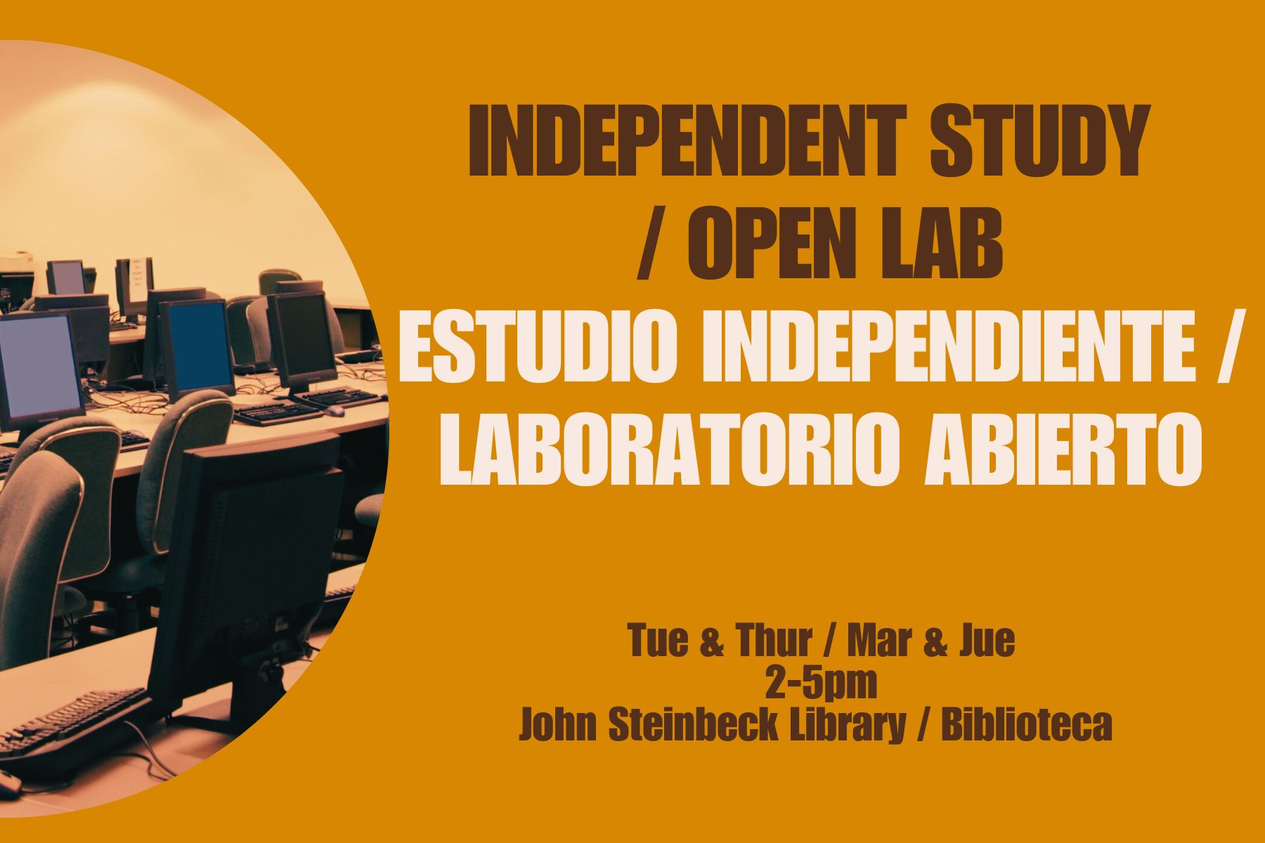 JSL- FALL Independent Study / Open Lab | Salinas Public Library