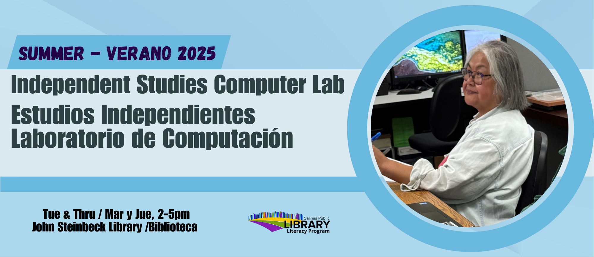 CCL - Summer Independent Studies Computer Lab | Salinas Public Library