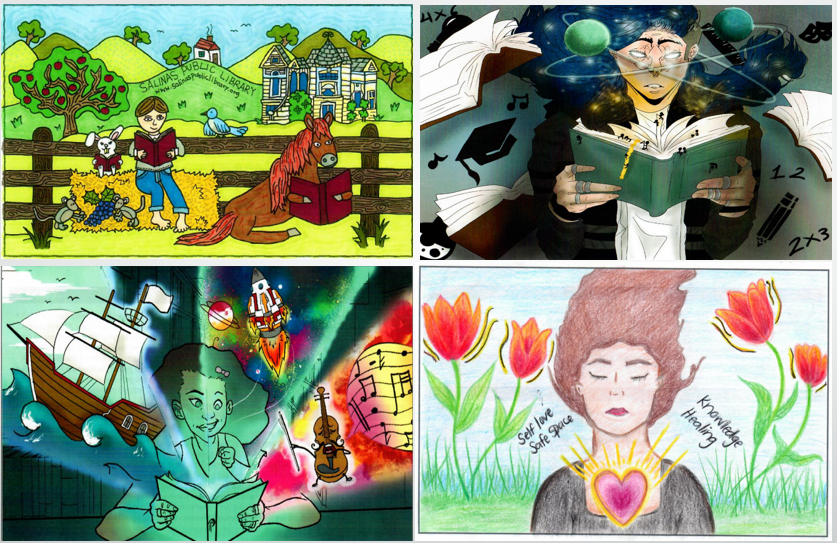 Congratulations to the Library Card Design Contest Winners | Salinas ...