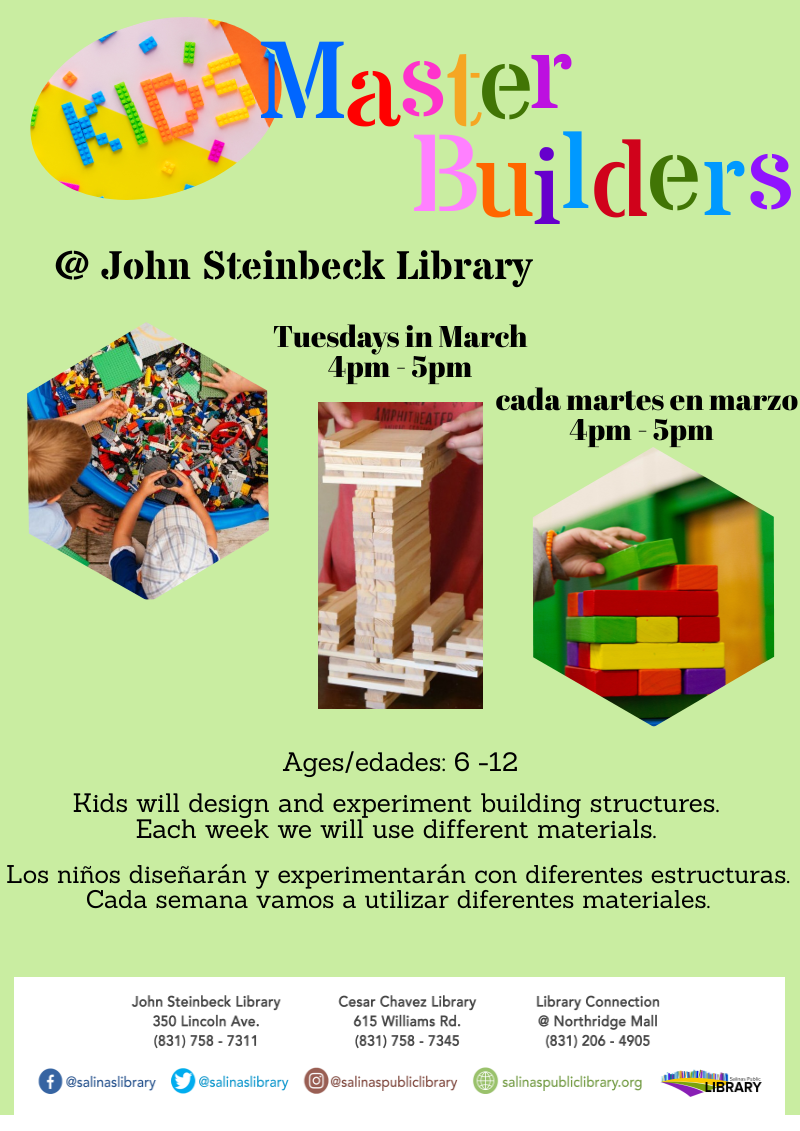 JSL Master Builders | Salinas Public Library
