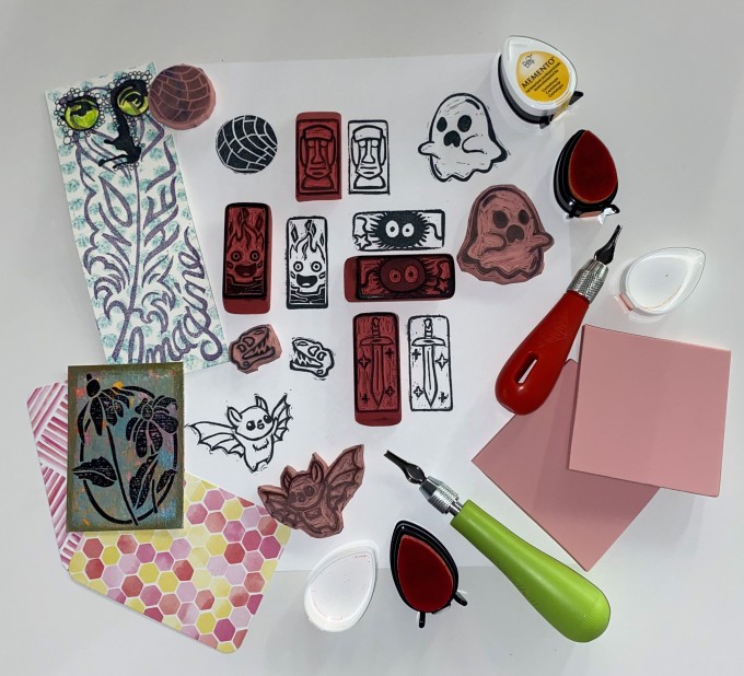 JSL | Make an Impression: A Stamp Carving Workshop | Salinas Public Library